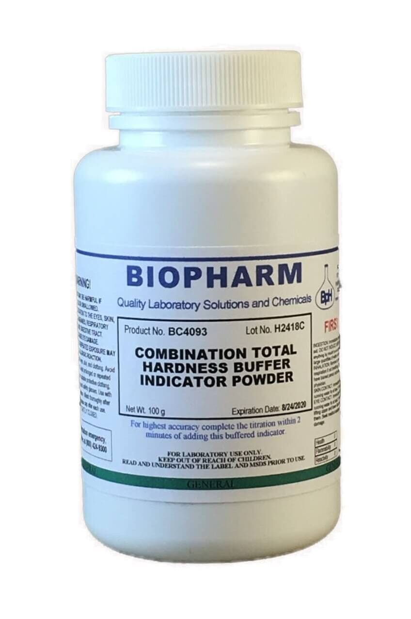 Combination Total Hardness Buffer Indicator Powder